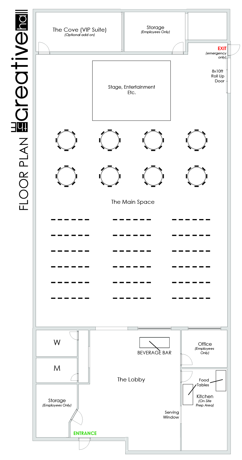 Floor Plans – The Creative Hall