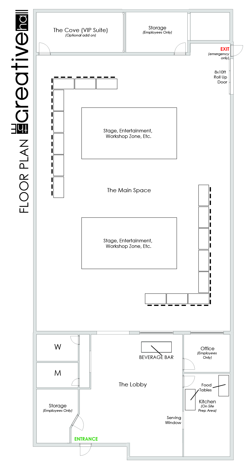 Floor Plans – The Creative Hall