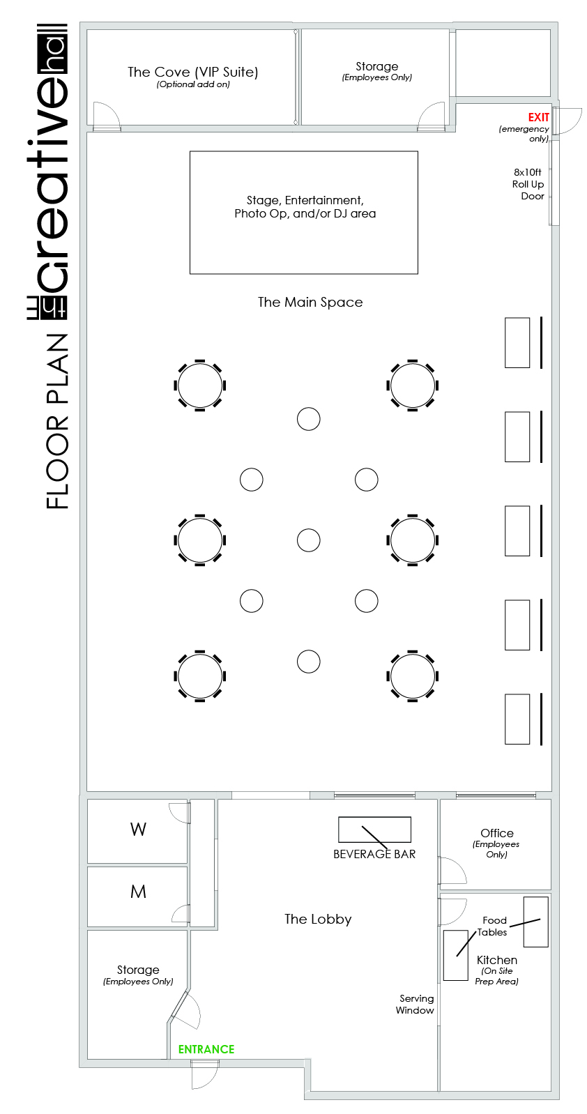Floor Plans – The Creative Hall